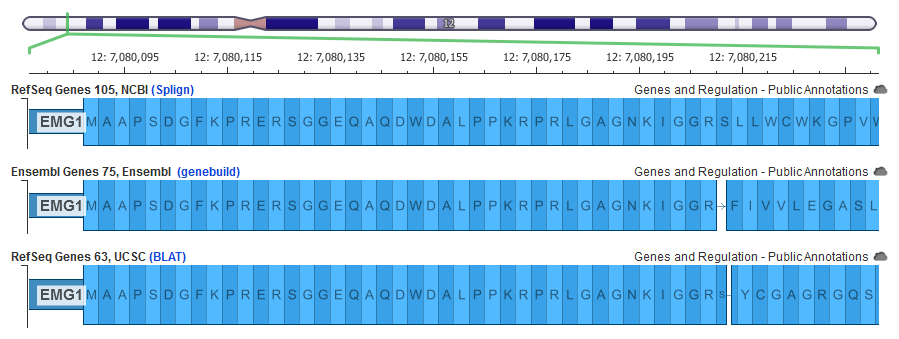 RefSeq Genes Have Been Updated to NCBI Provided Alignments