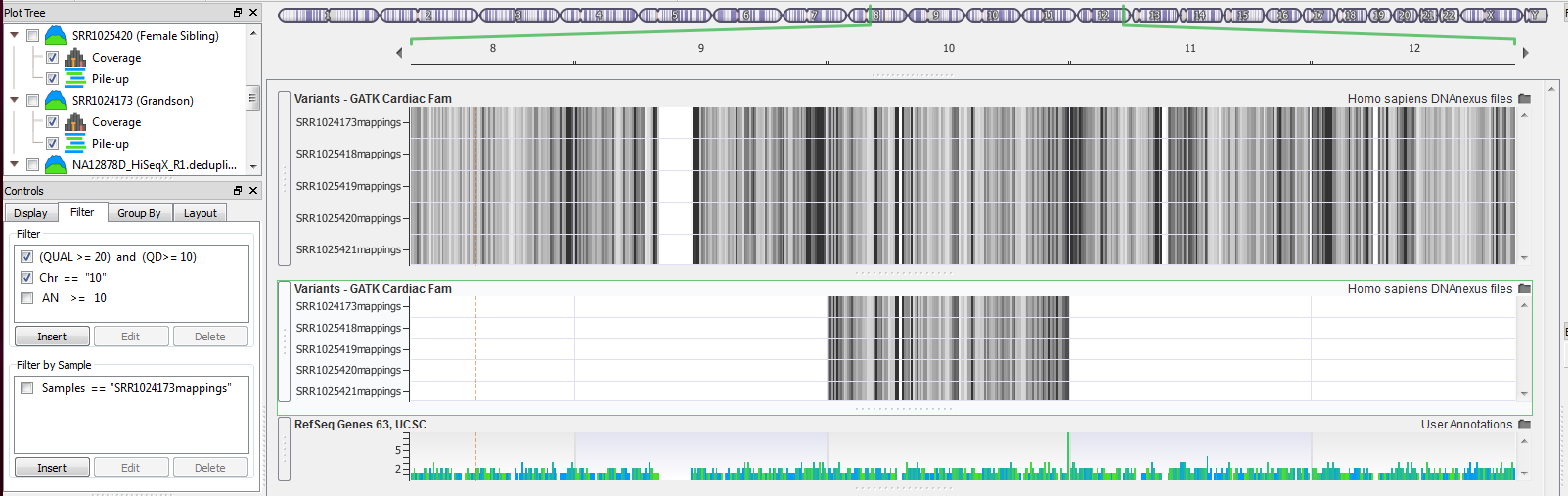 Visually Filtering Data in GenomeBrowse - The Golden Helix Blog