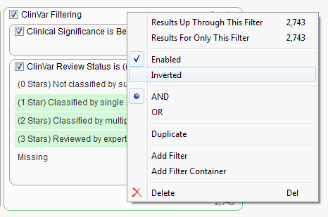 Custom Filtering using ClinVar Annotations - The Golden Helix Blog