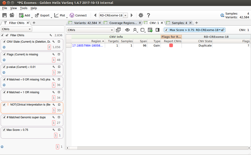 VarSeq Updated with CNV Annotations, CNV PhoRank & Region Assessm
