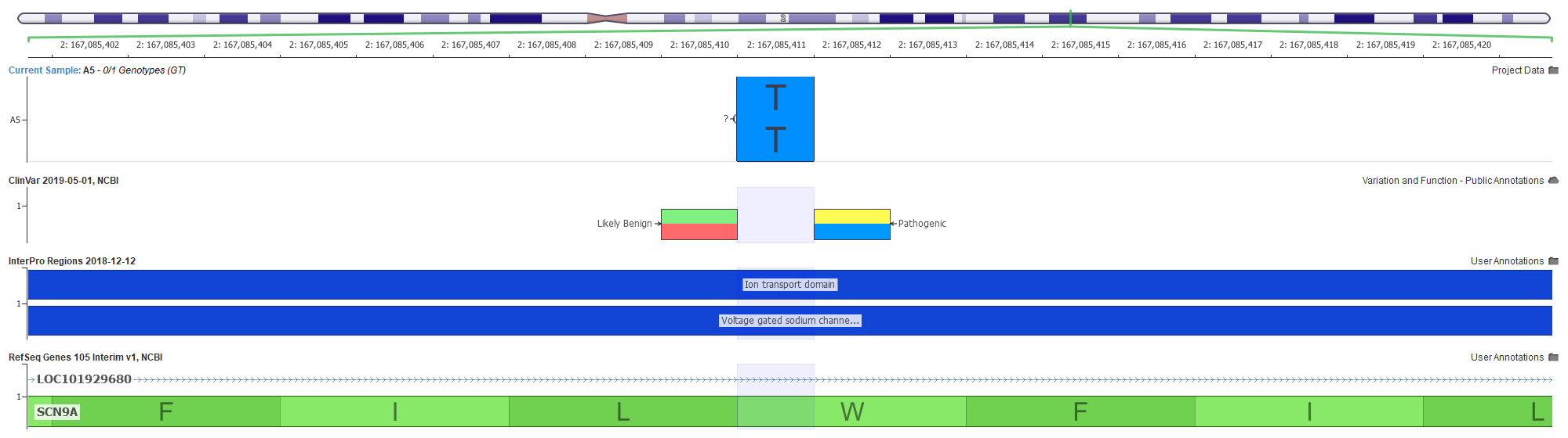 Variant Interpretation with VSClinical: Clinical Example for CIP