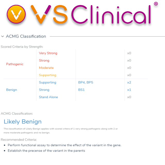 The New VSClinical ACMG Guidelines Tutorial - The Golden Helix Blog