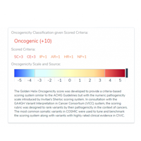 Oncogenicity Scoring in VSClinical - The Golden Helix Blog