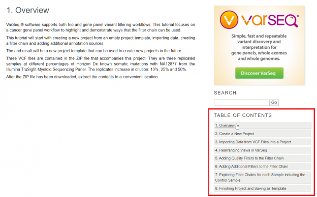 VarSeq Cancer Gene Panel Tutorial - The Golden Helix Blog