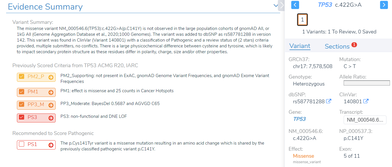 VSClinical: Leveraging Expert-Curated Variant Interpretations