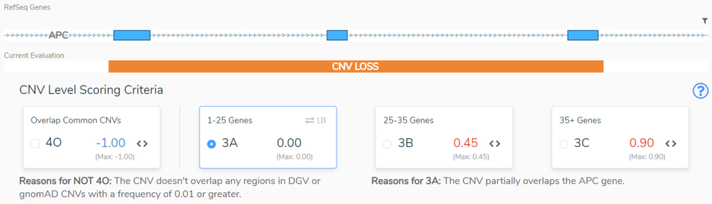ACMG CNV Guidelines in VSClinical