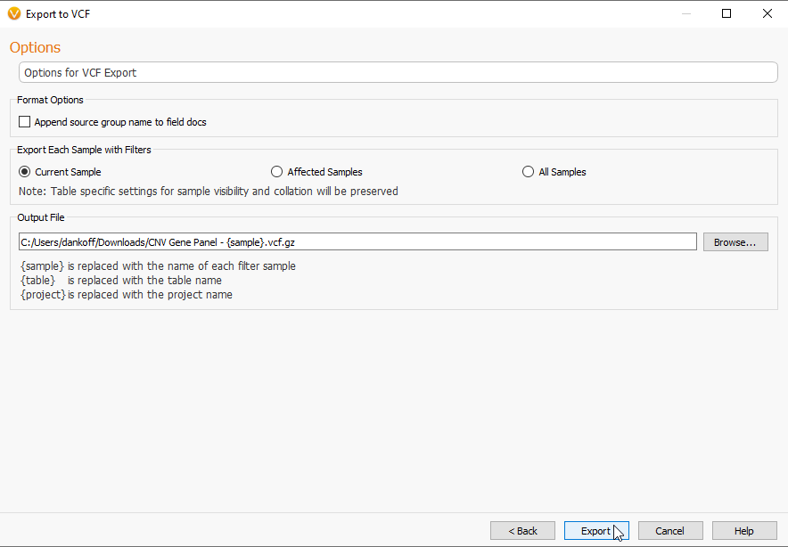 Review of VarSeq Export Options - The Golden Helix Blog