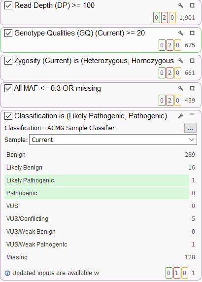 ACMG Auto Classifier: Understanding Variant Site and Sample