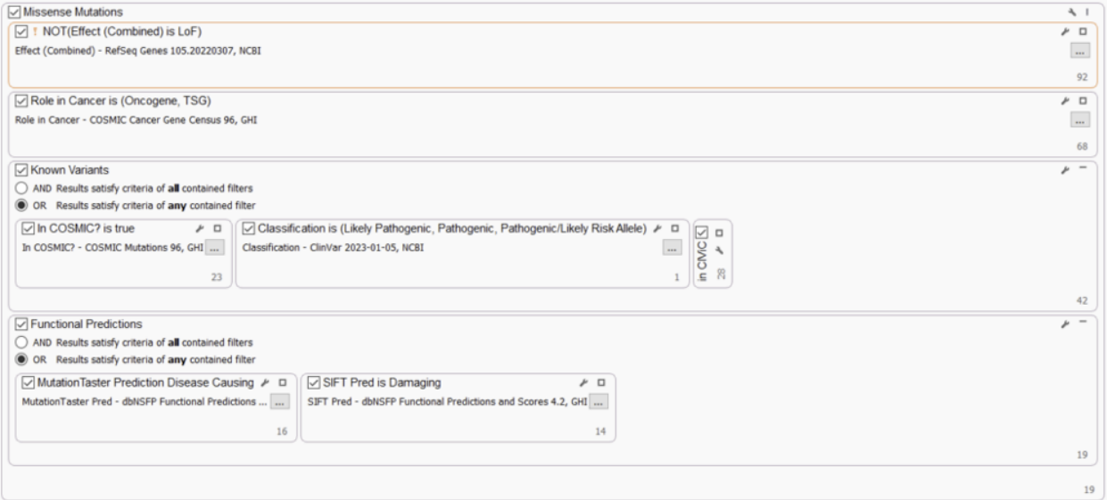 A New Template for Somatic Variant Annotation and Filtering