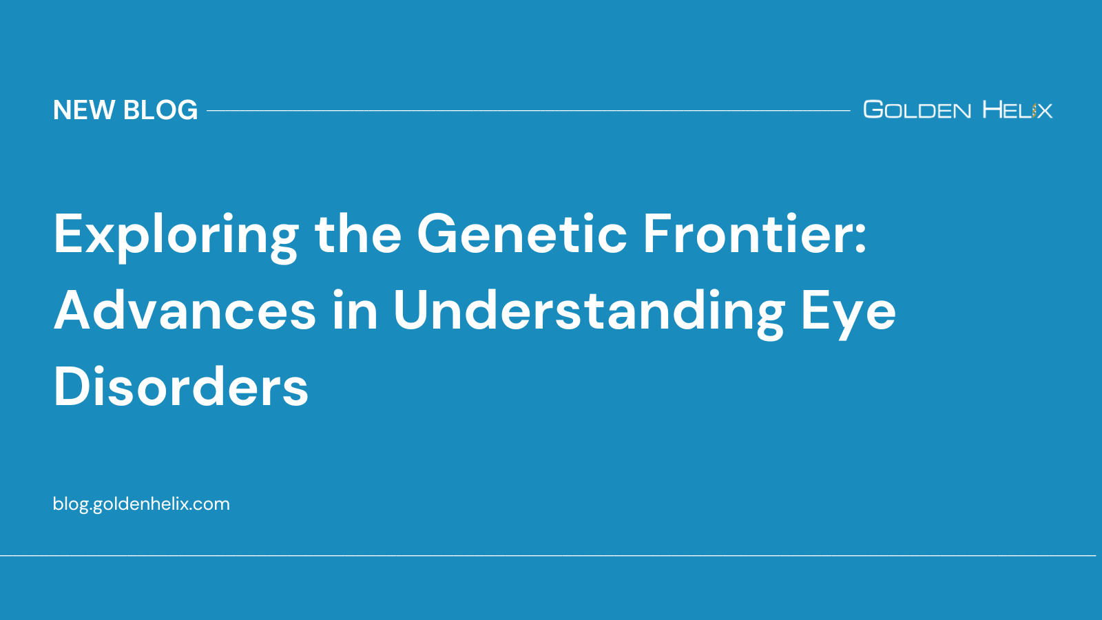 Advances in Understanding Eye Disorders