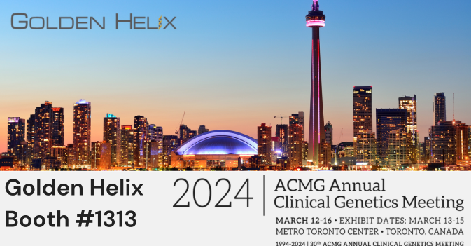 We Are Heading to Toronto! - The Golden Helix Blog