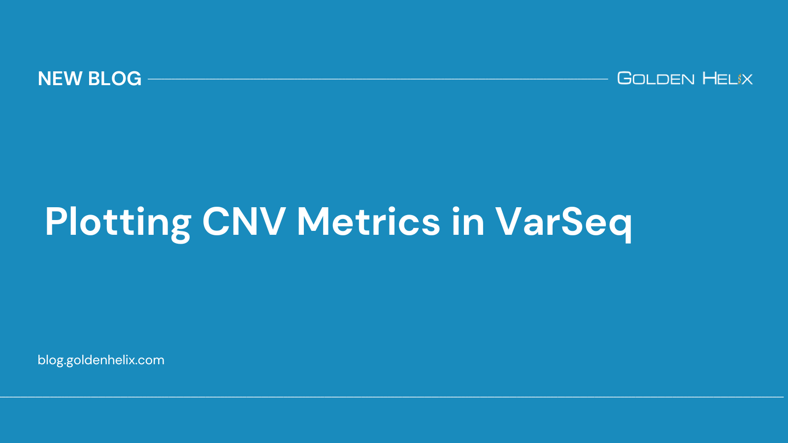 Plotting CNV Metrics in VarSeq - The Golden Helix Blog